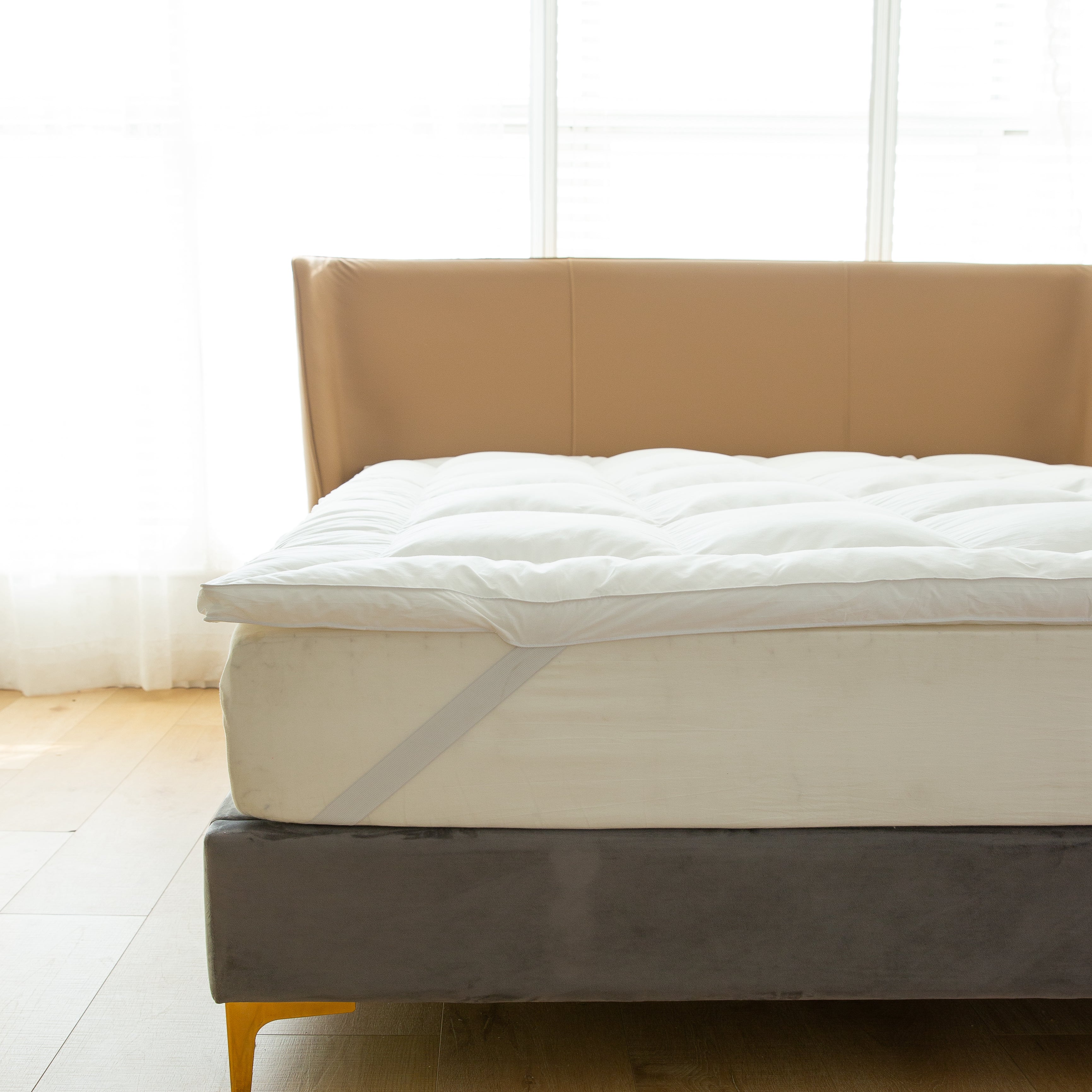 ABENE Extra Thick Fusion Feather Down Filled Mattress Topper – Elemuse Baby